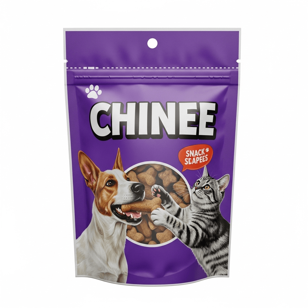 Customized Pet Snack Packaging for Dogs and Cats Industry Fit - Chinee ...
