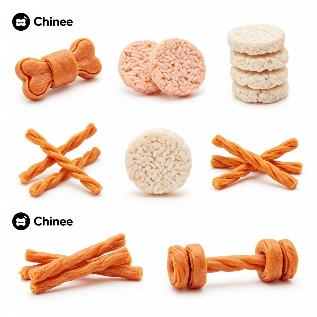 Customized Pet Snack Assortment for Various Pet Sizes and Dietary Needs ...